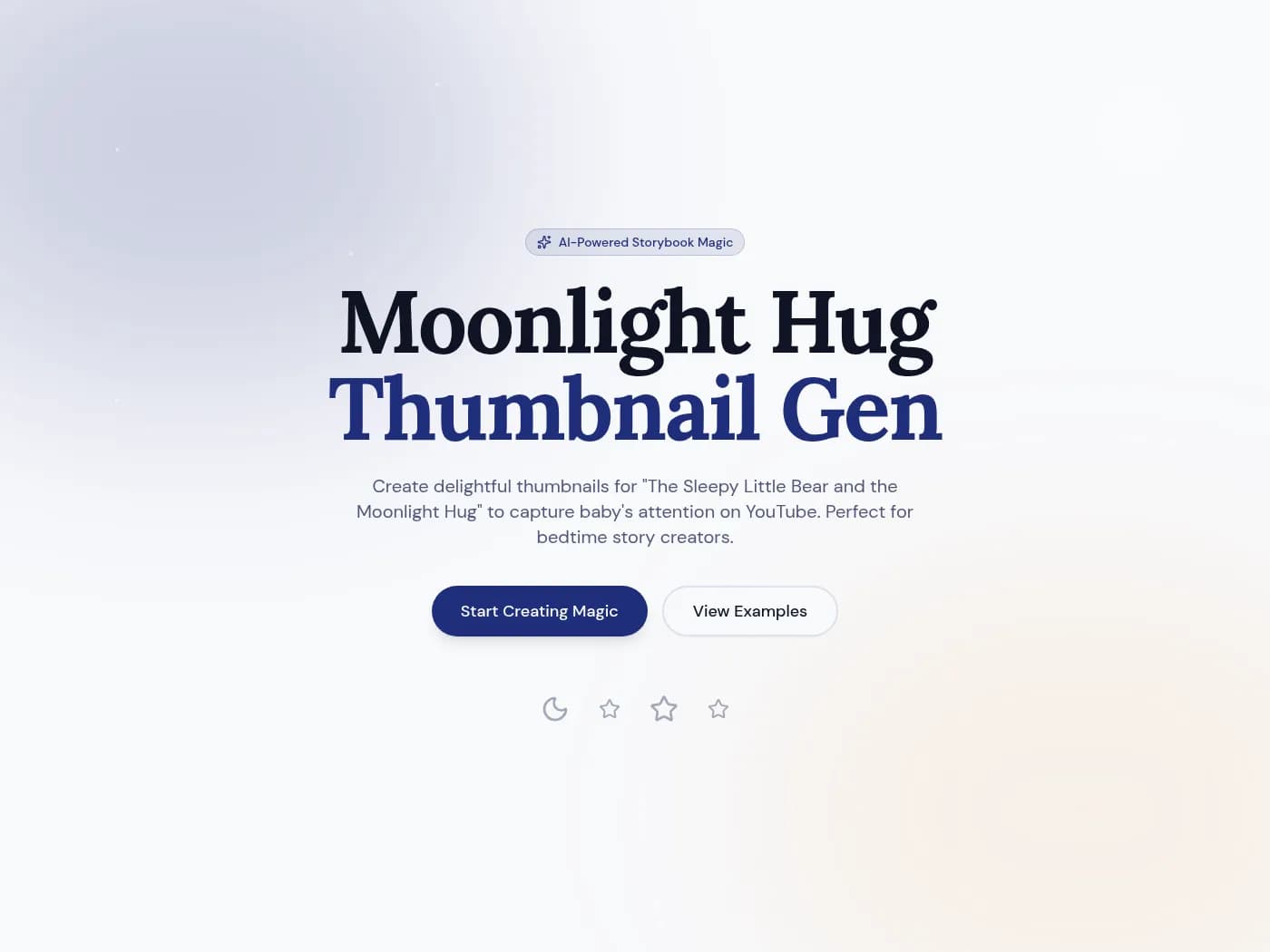 Moonlight Hug Storybook