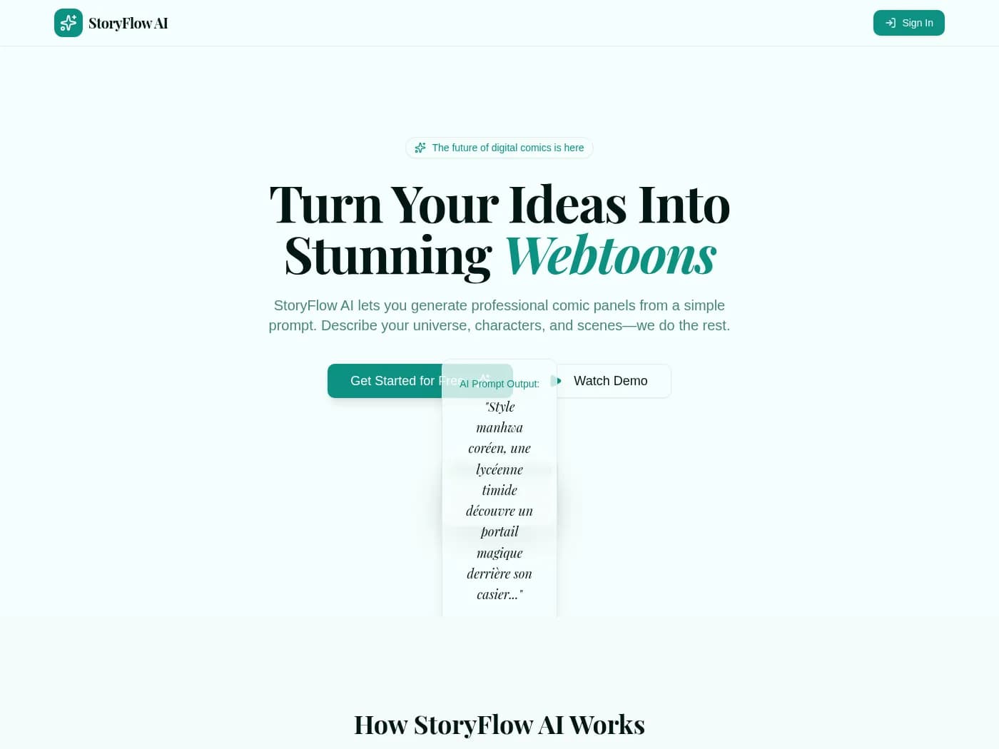 StoryFlow AI