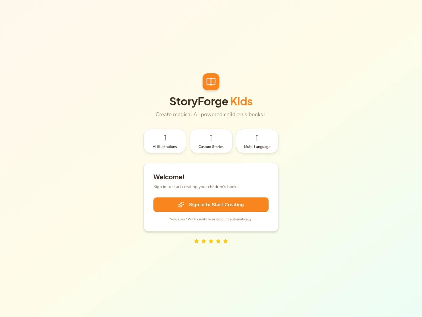 StoryForge Kids