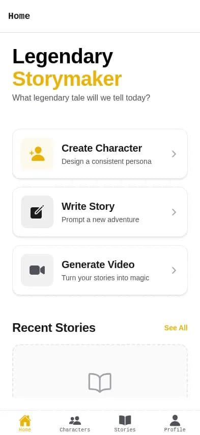 Legendary Storymaker