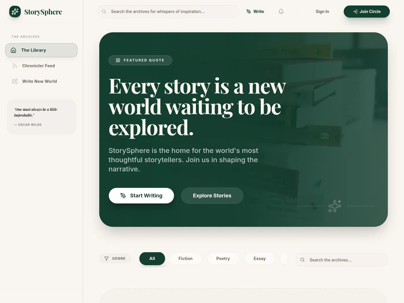 StorySphere Community