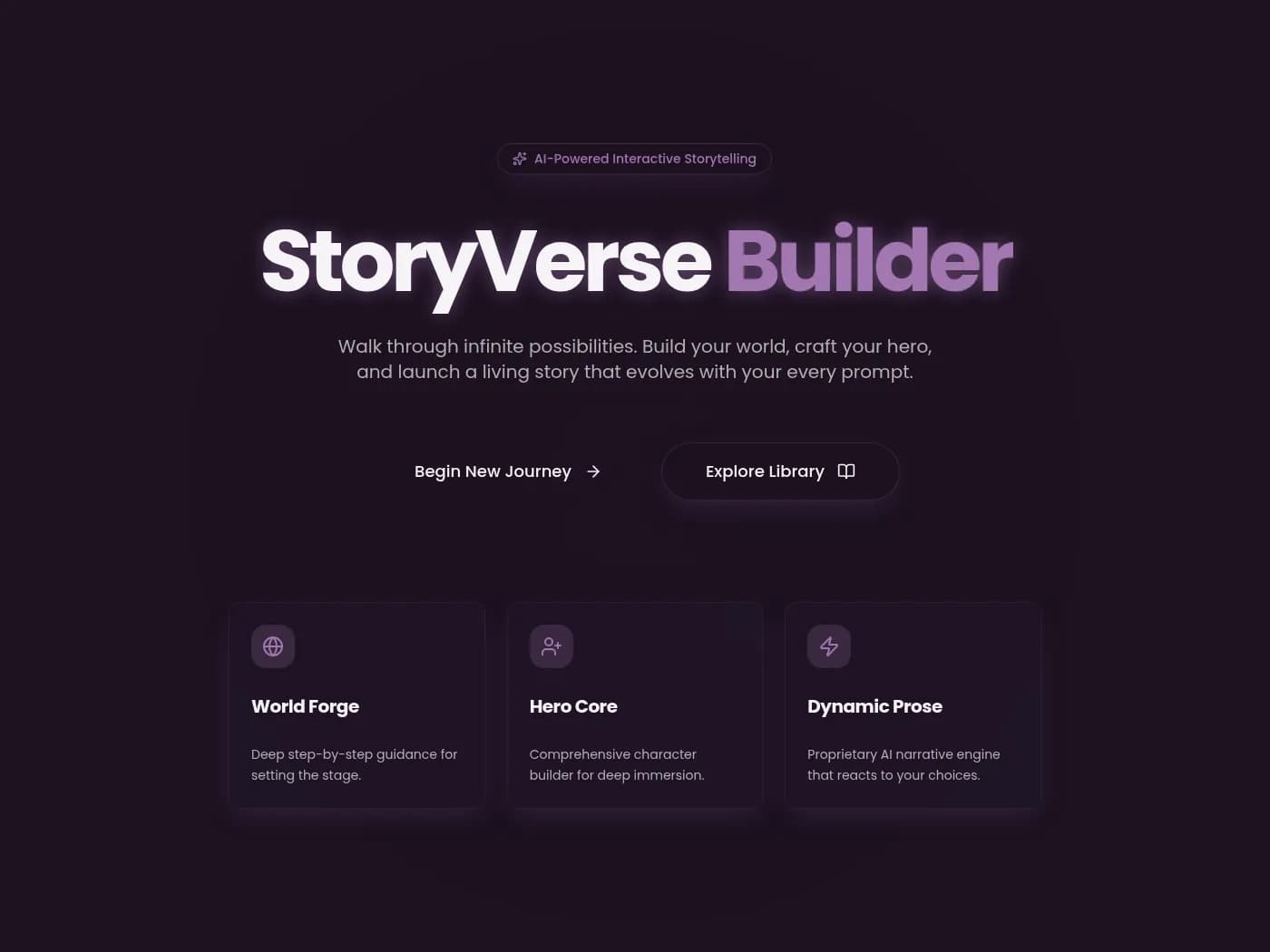 StoryVerse Builder