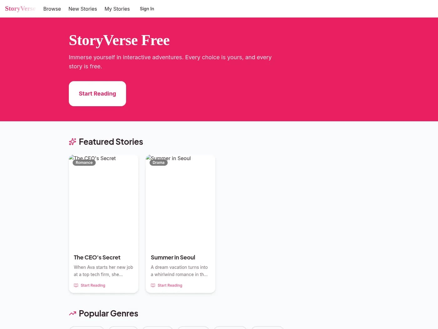 StoryVerse Free