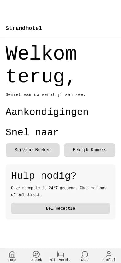 Strandhotel Guest App