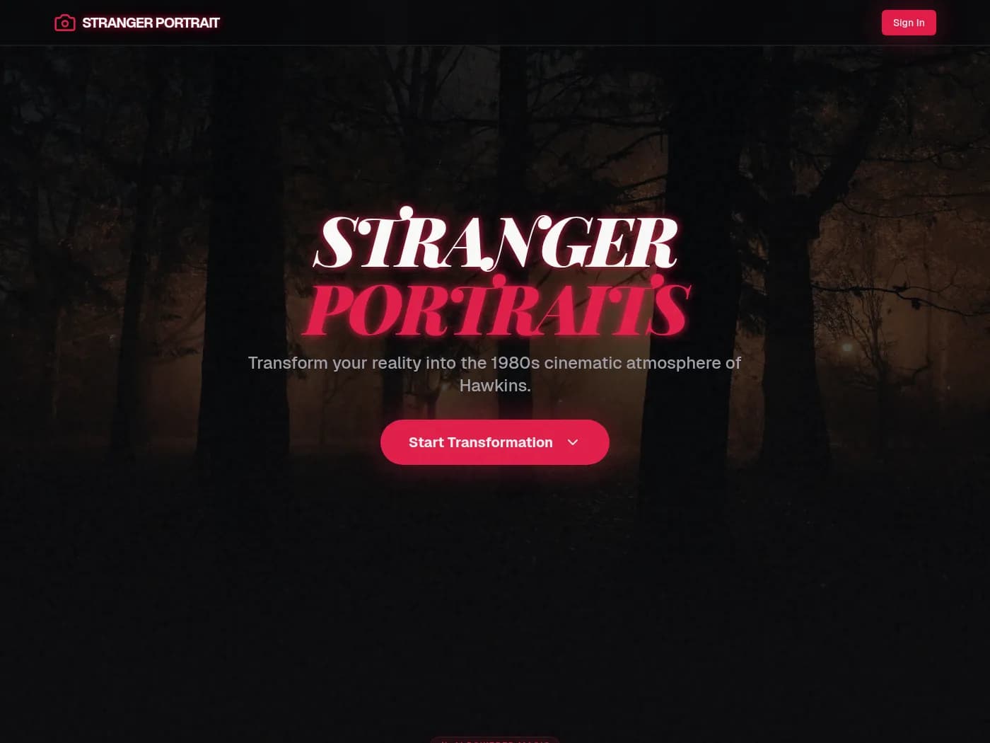Stranger Portrait Maker