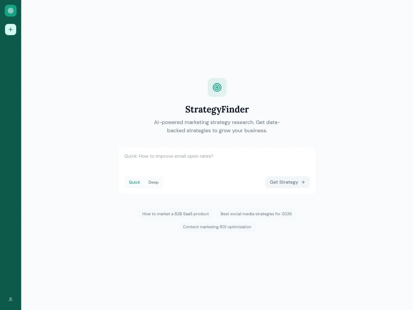 StrategyFinder Agent