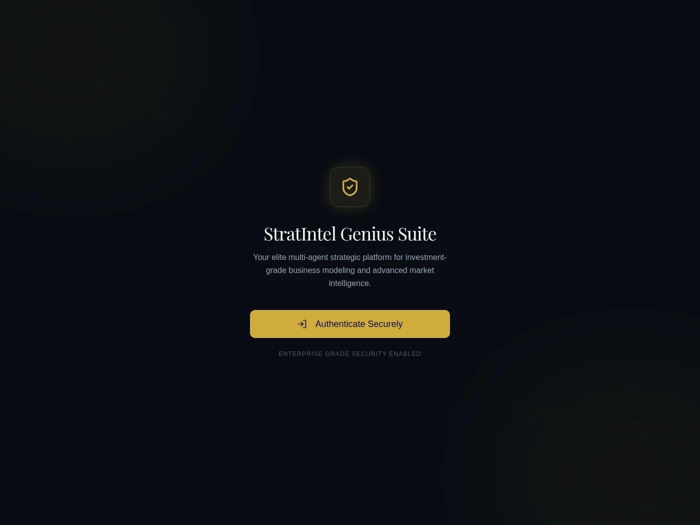 StratIntel Genius Suite