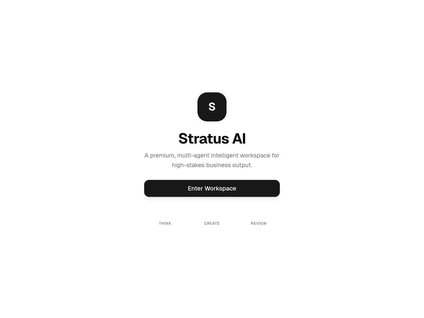 Stratus AI Workspace