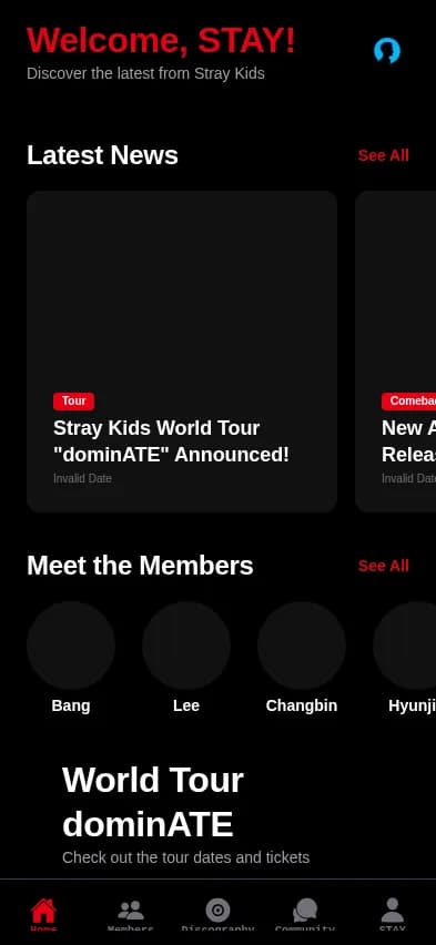 StrayKids Fan App