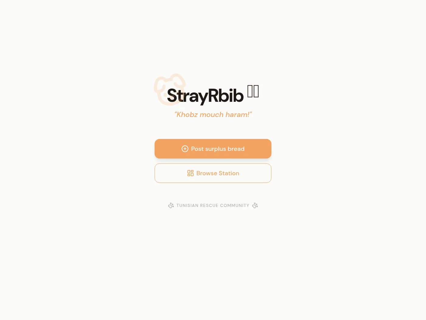 StrayRbib Rescue App