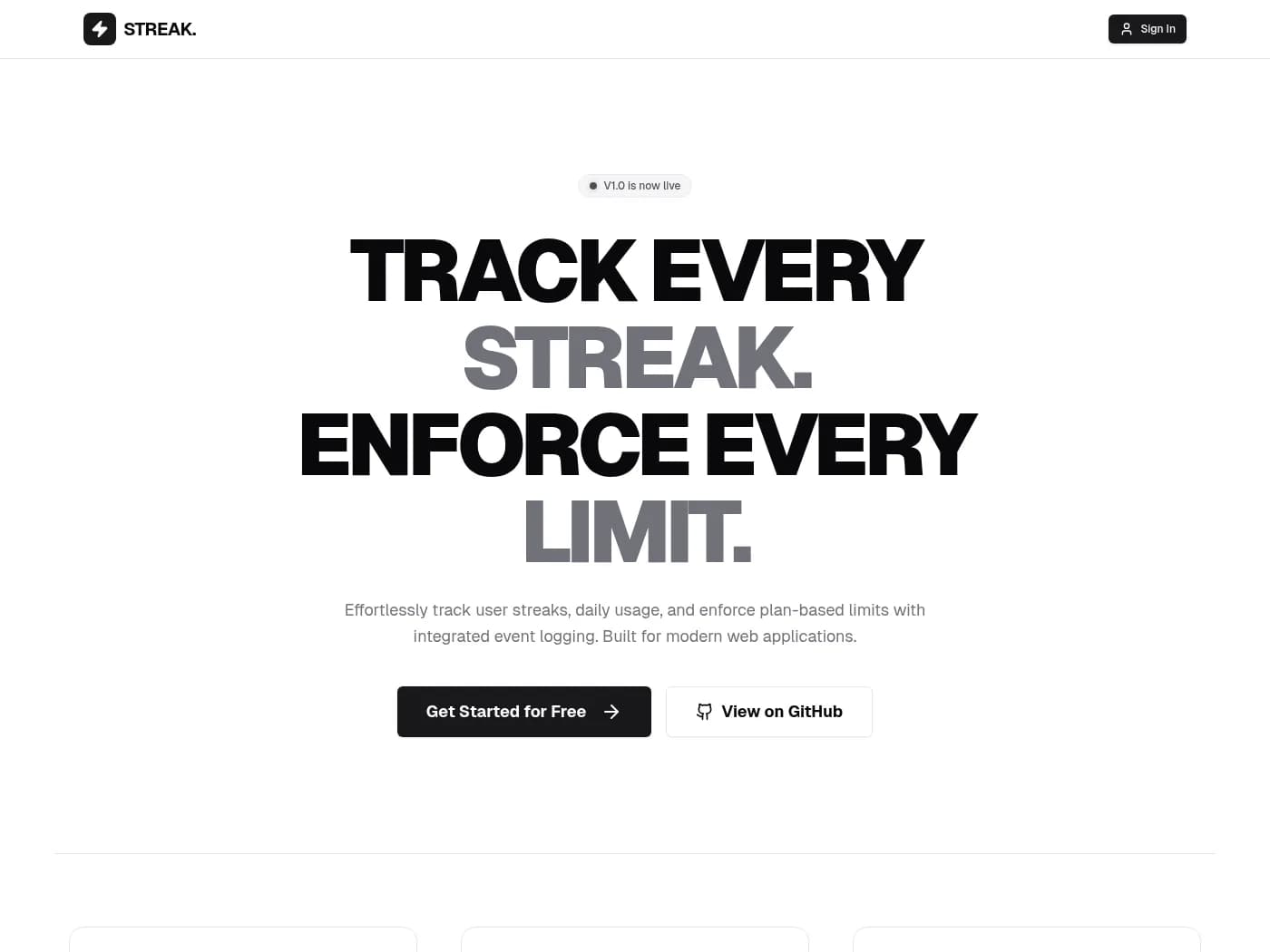Streak & Usage Tracker