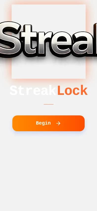 StreakLock Habit App