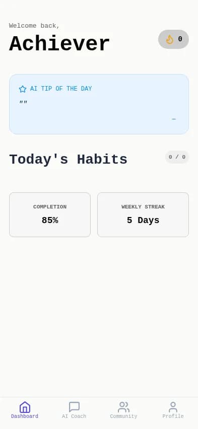 StreakMind AI Habit Coach