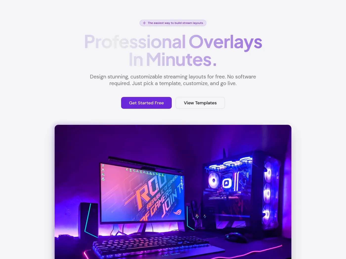 StreamLayout Maker