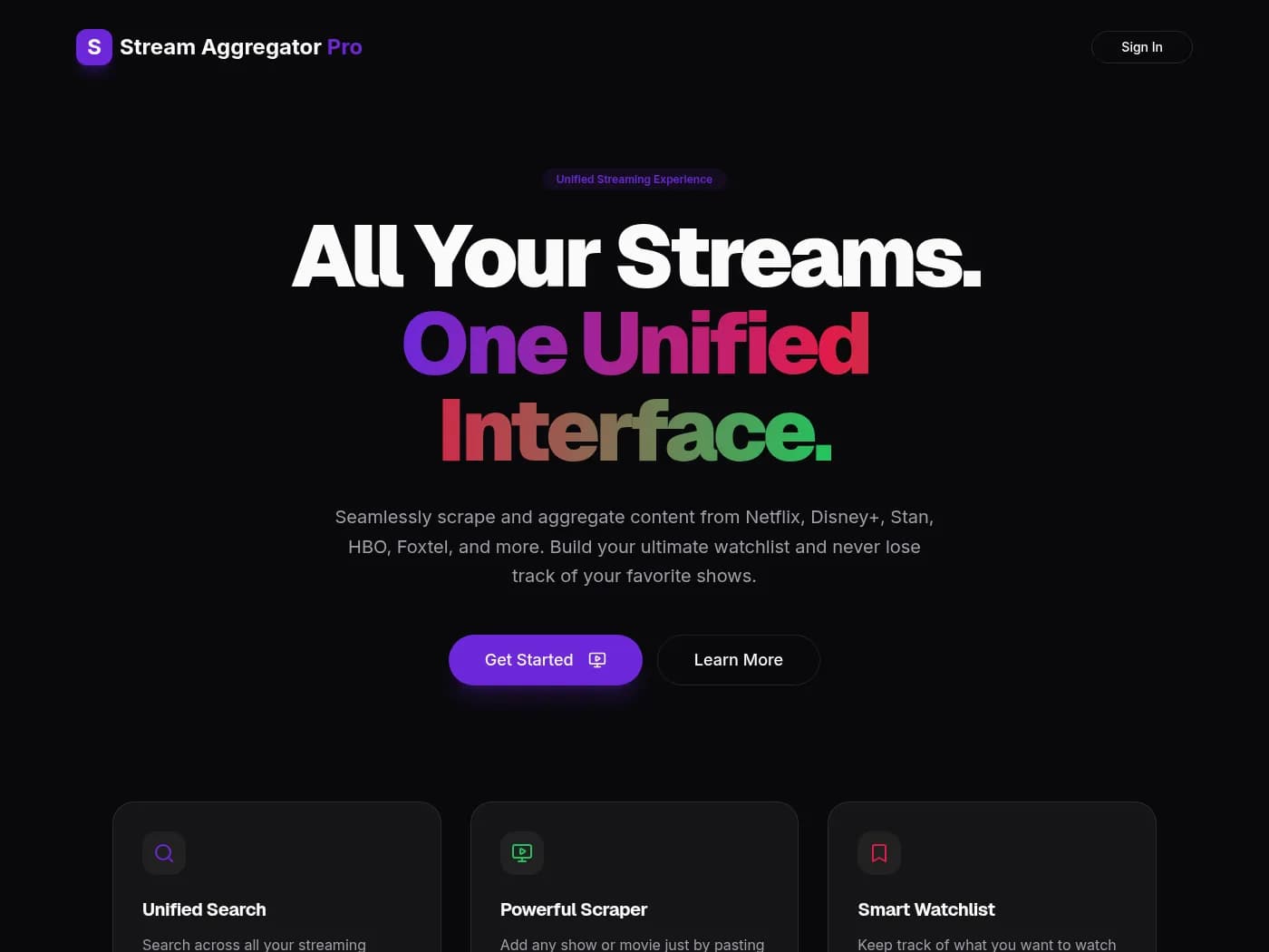 Stream Aggregator Pro