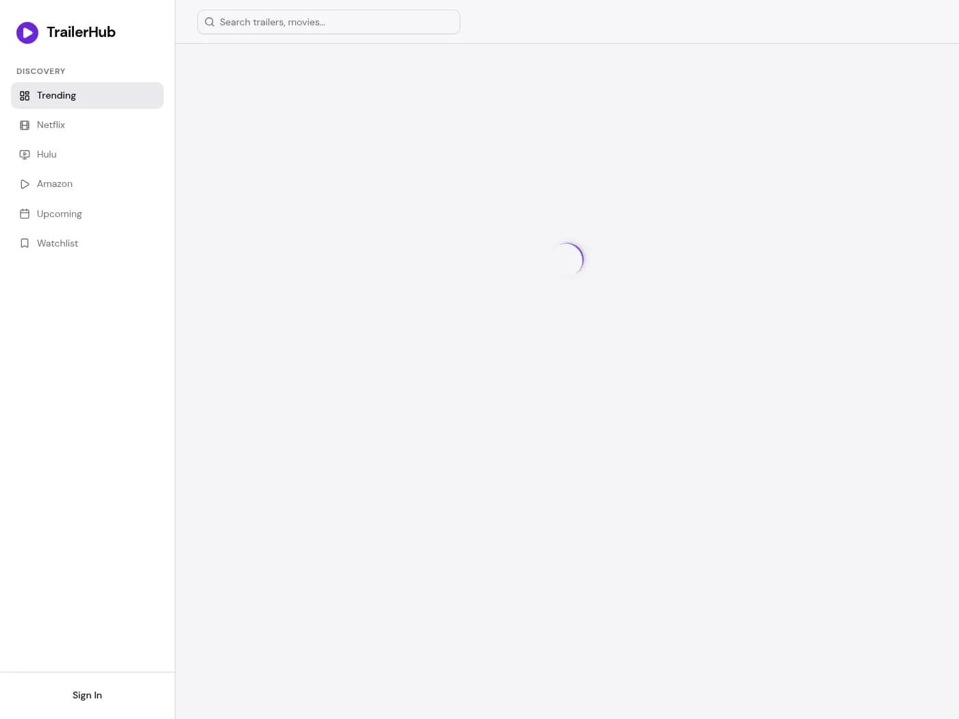 StreamTrailers Hub