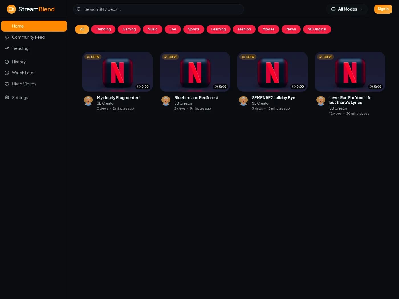 StreamBlend