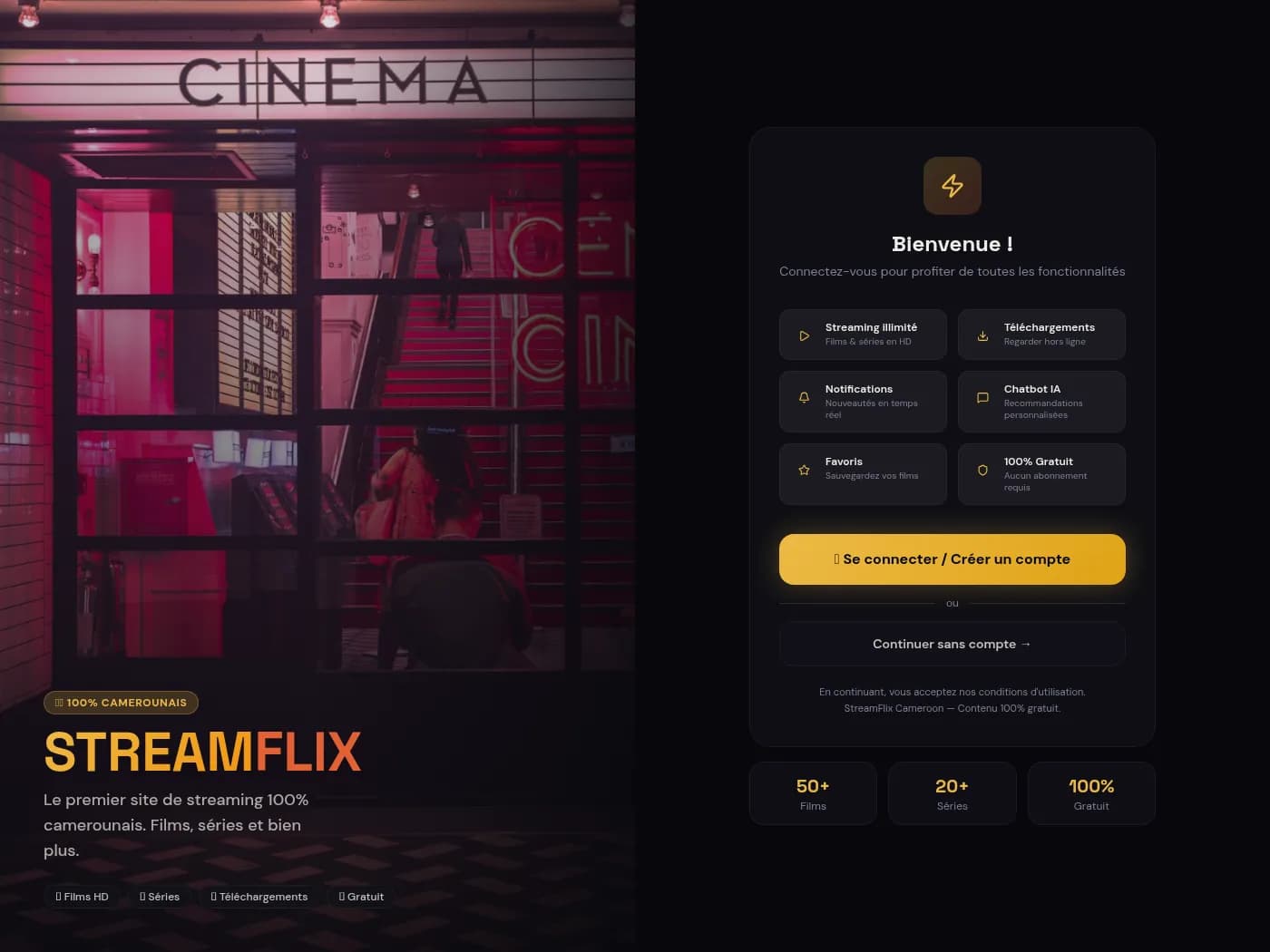 StreamFlix Cameroon