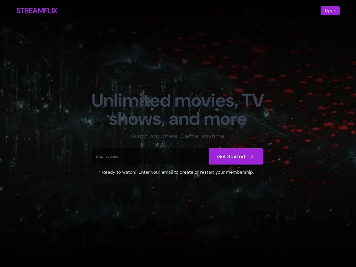 StreamFlix Clone