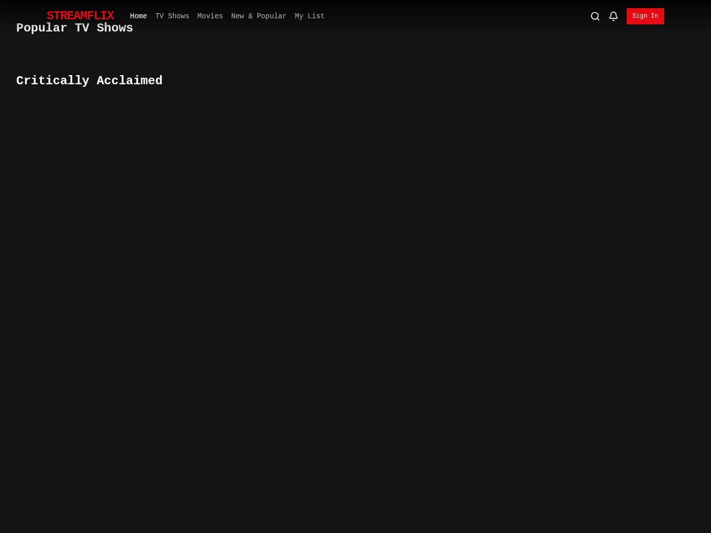 StreamFlix Hub