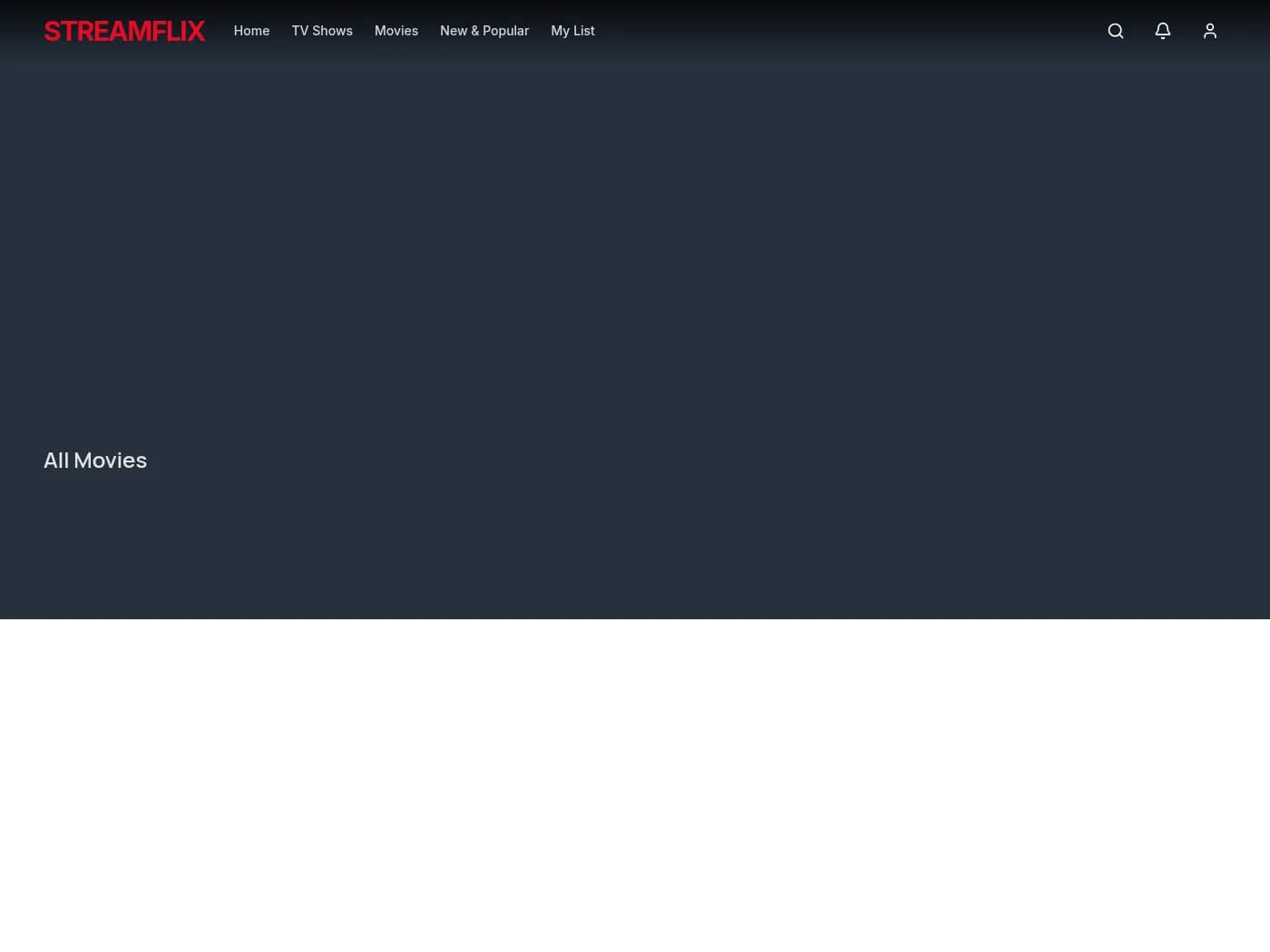 StreamFlix Web