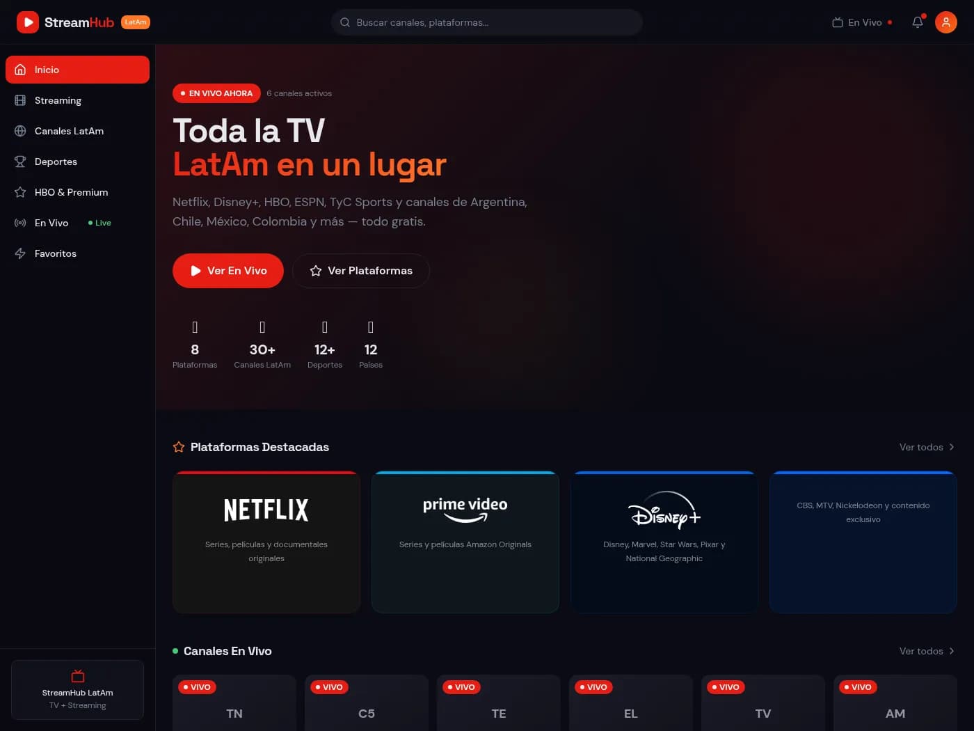 StreamHub LatAm