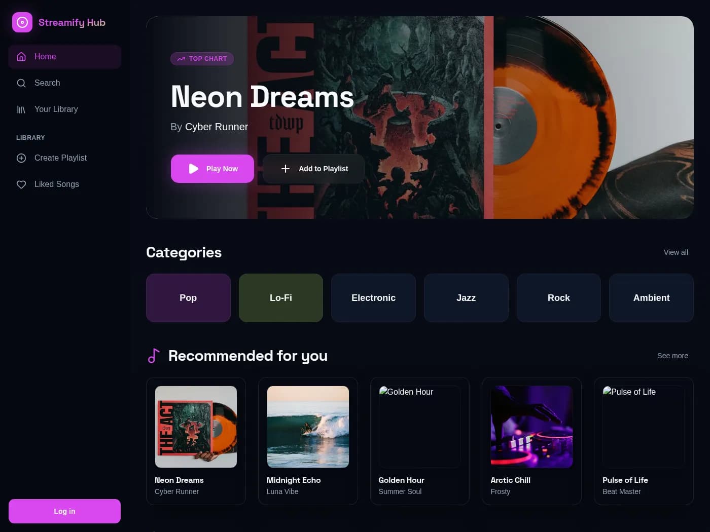 Streamify Hub