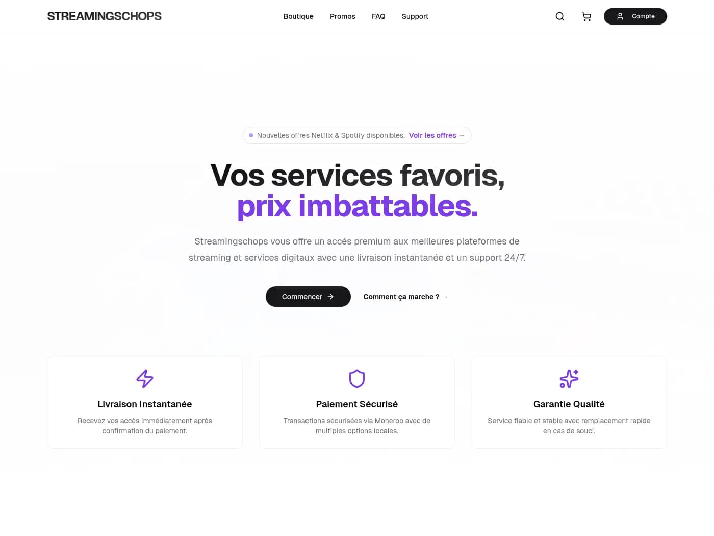 Streamingschops Ultra Site