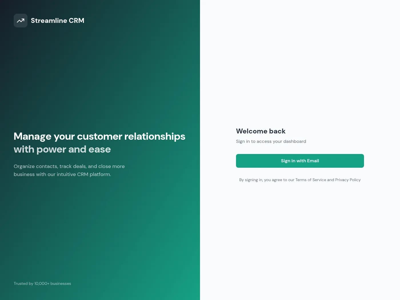 Streamline CRM