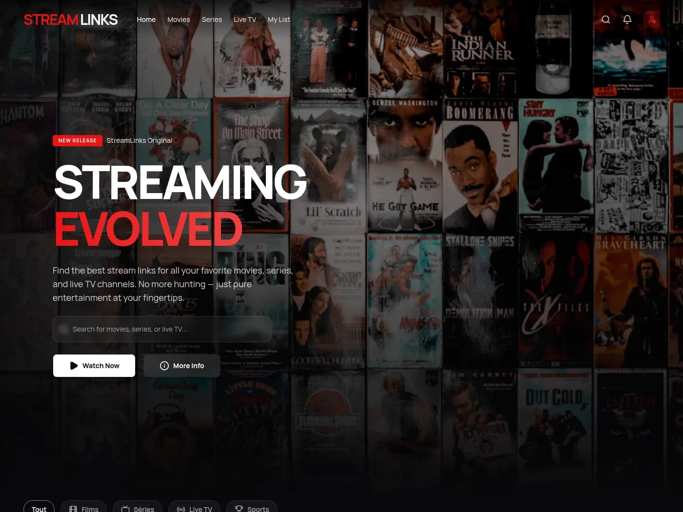 StreamLinks Hub