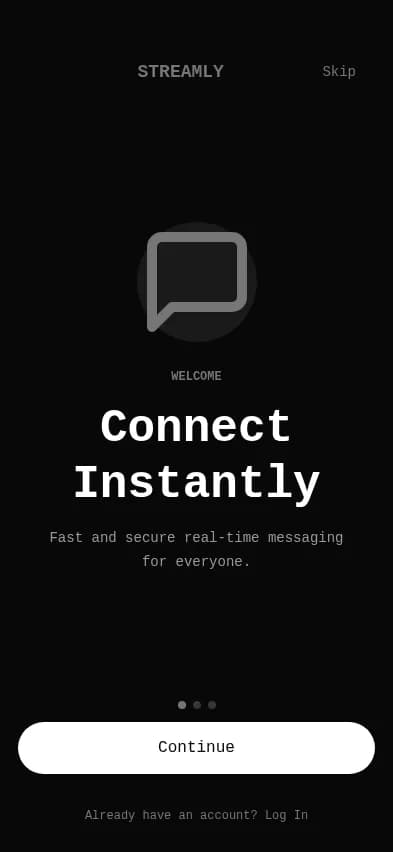 Streamly Messenger