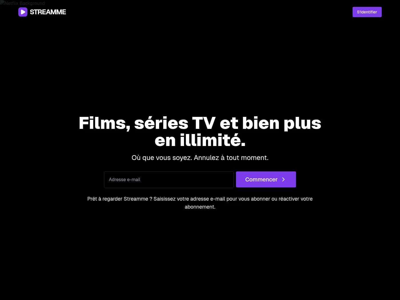 Streamme Video Streaming