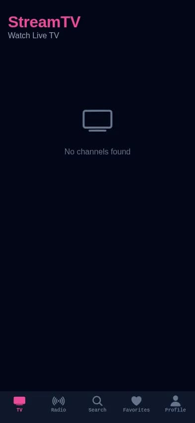 StreamTV Mobile Hub
