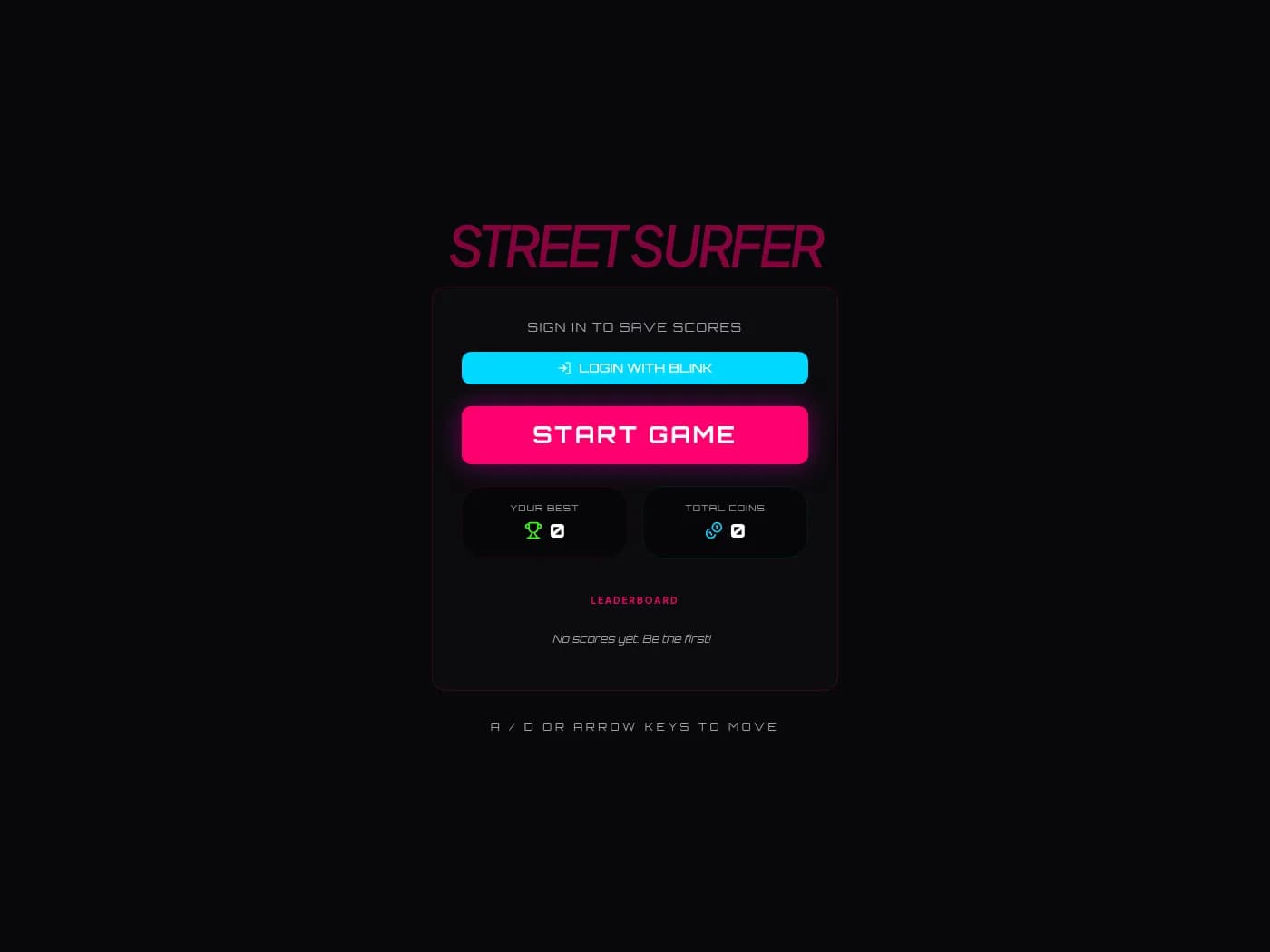 Street Surfer Game