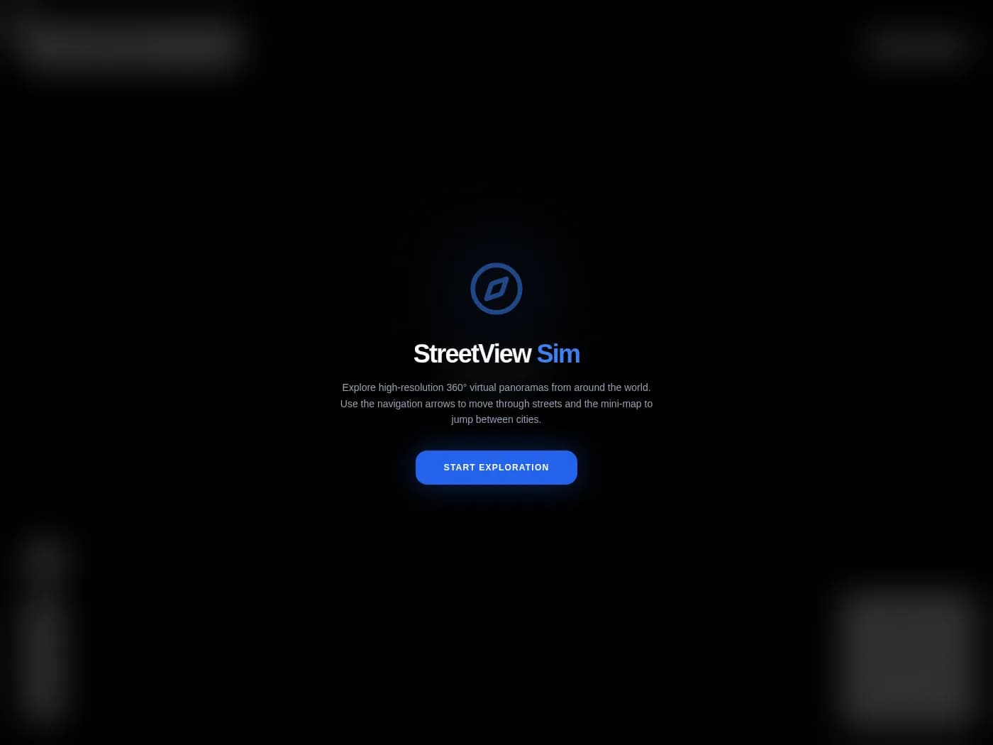 StreetView Sim