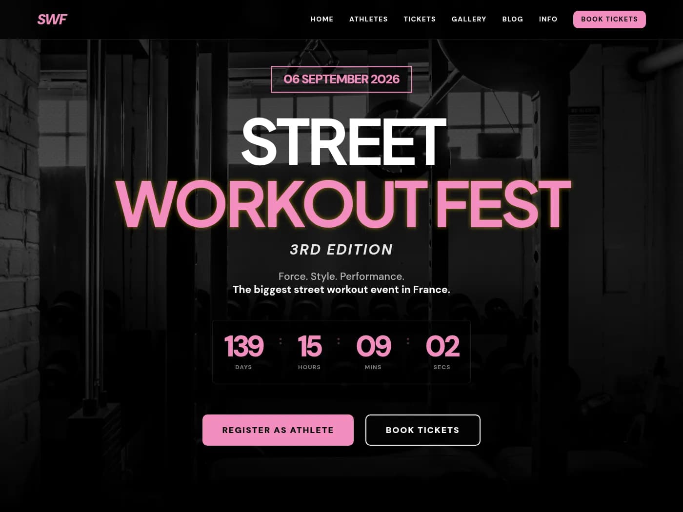 Street Workout Fest Web