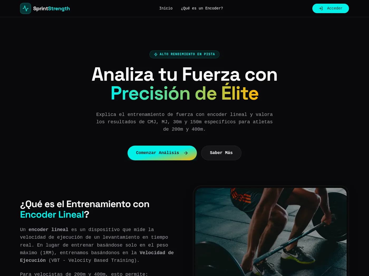 Sprint Strength Analyzer