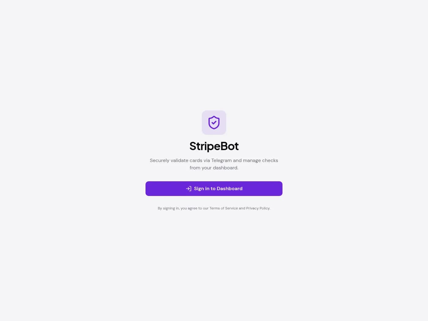 Stripe Checker Bot
