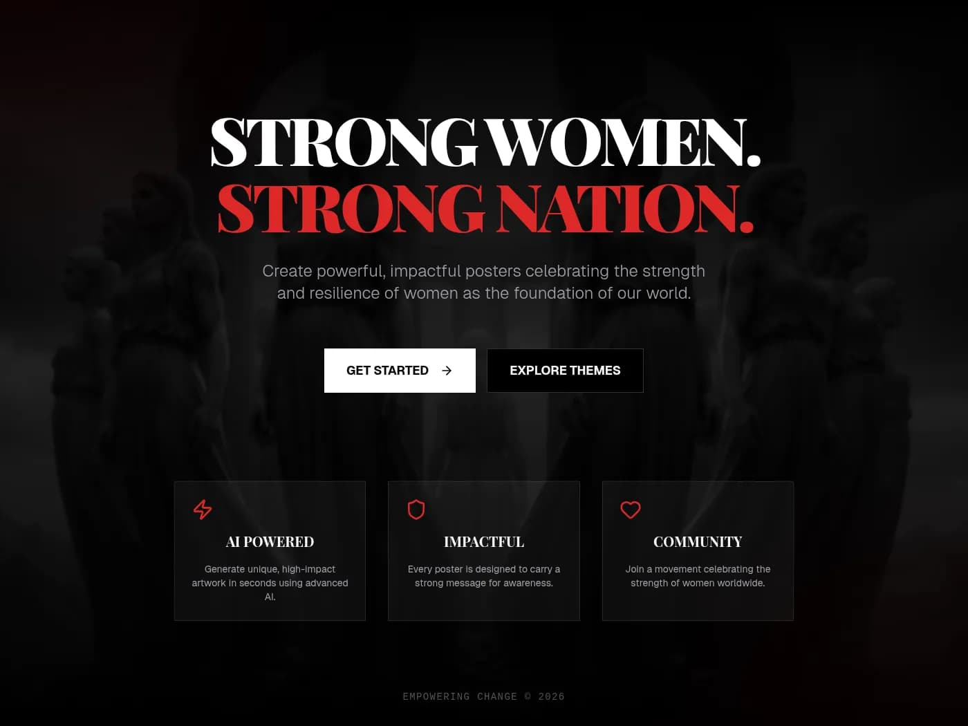 Strong Nation Poster