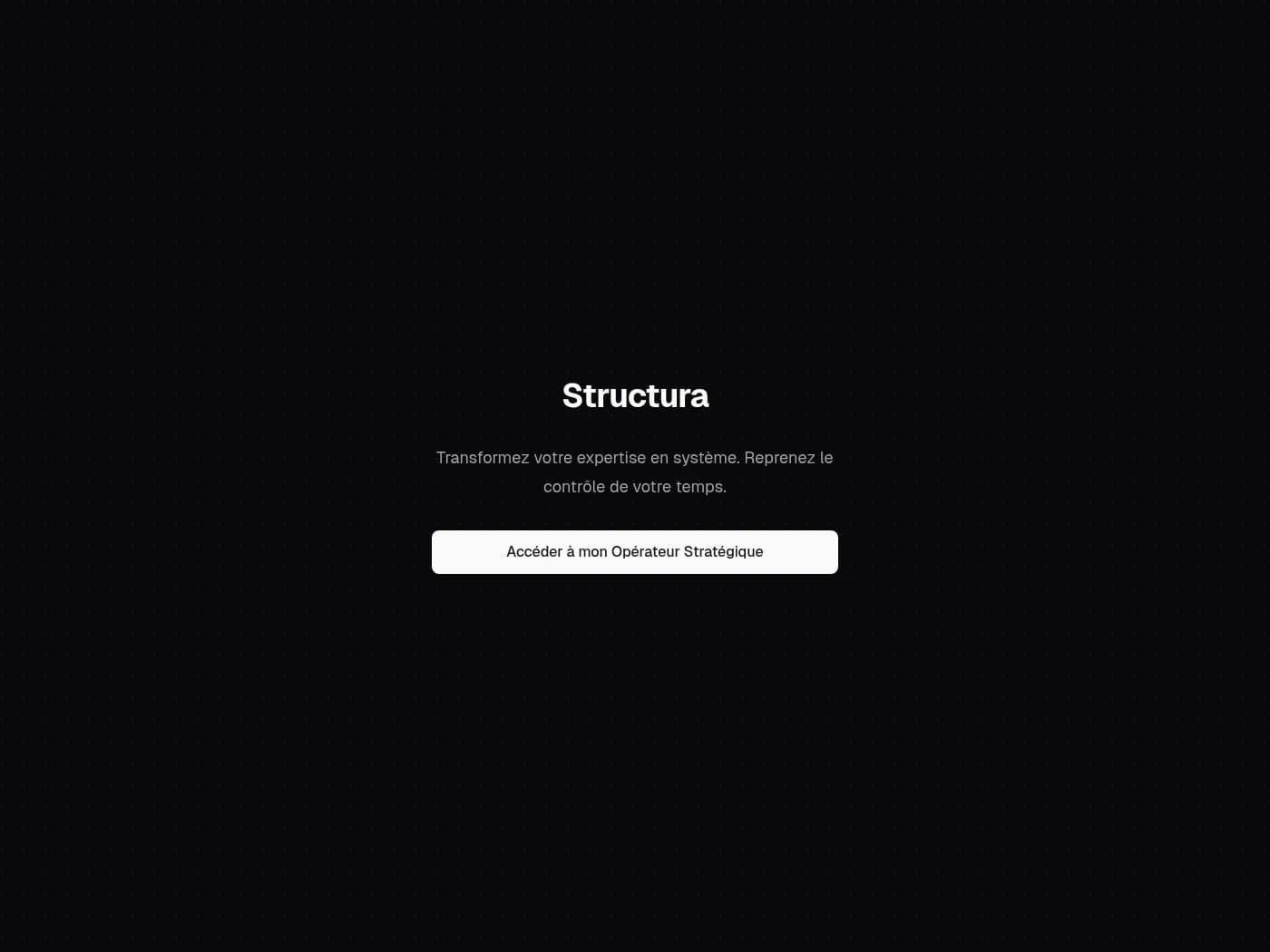 Structura Coach IA