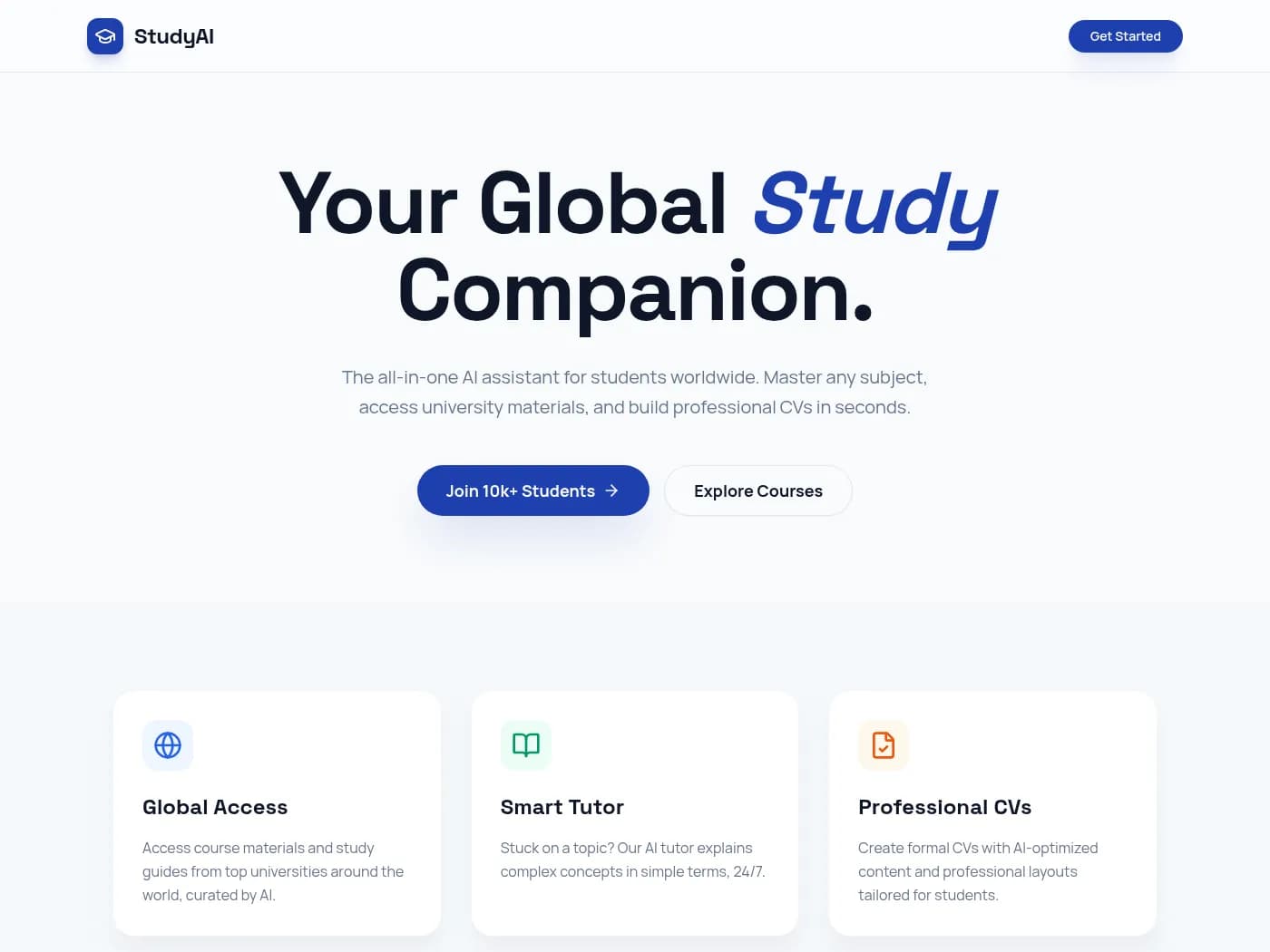 Global Student AI Assistant