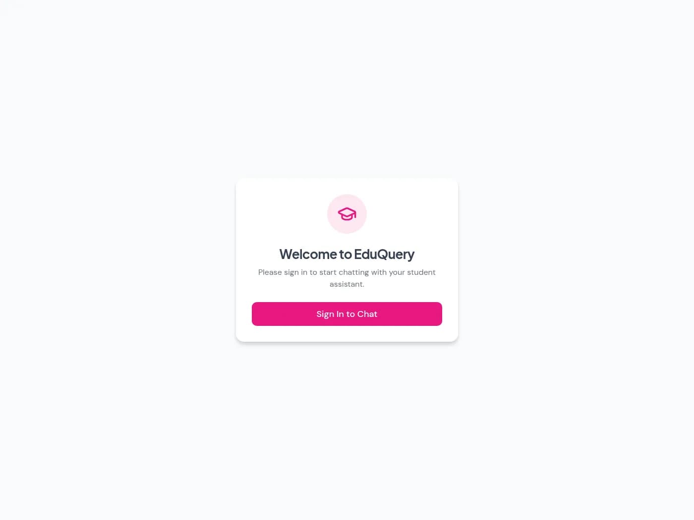 Student Query Chatbot