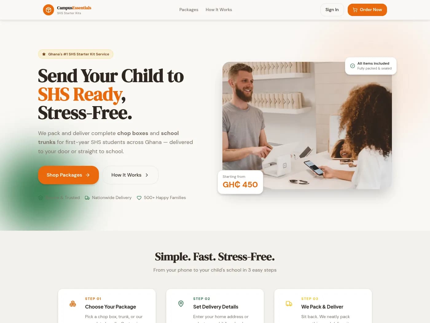 Campus Essentials Hub