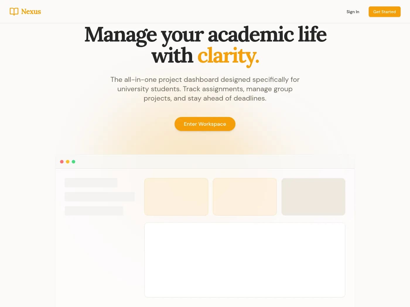 Student Project Dashboard