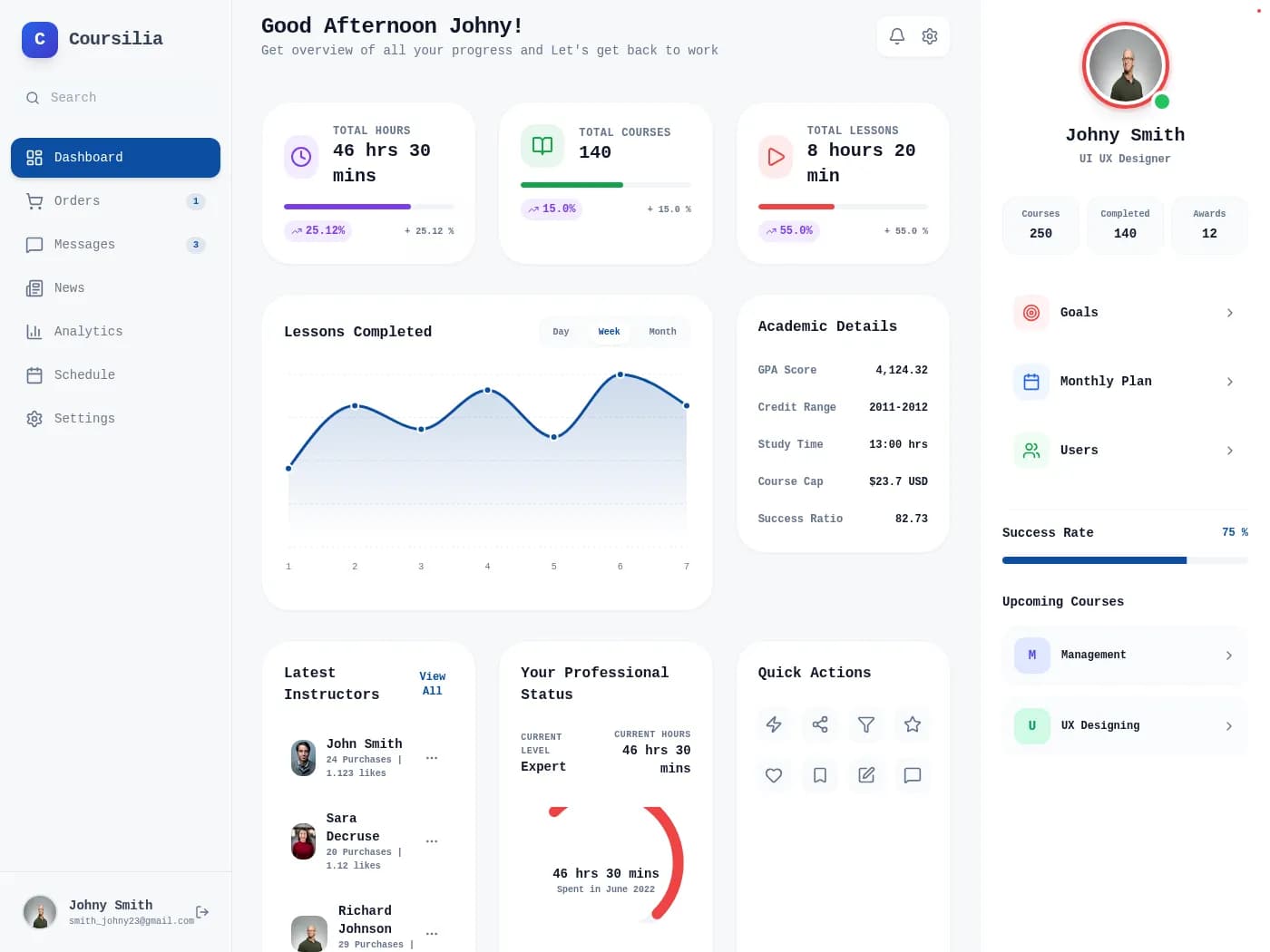 Student Dashboard Pro