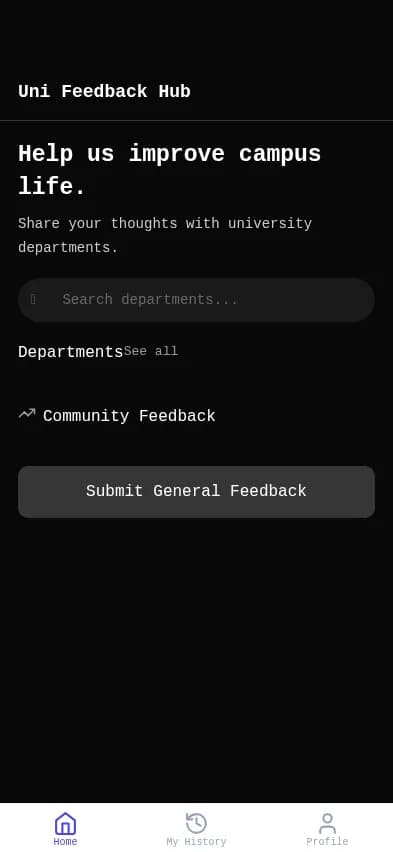 Uni Feedback Hub