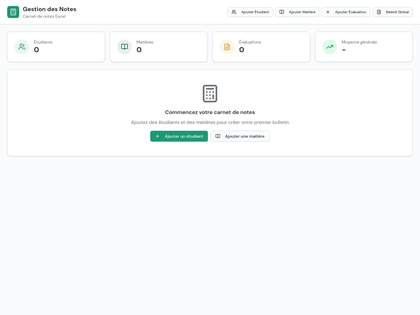 Student Grade Calculator