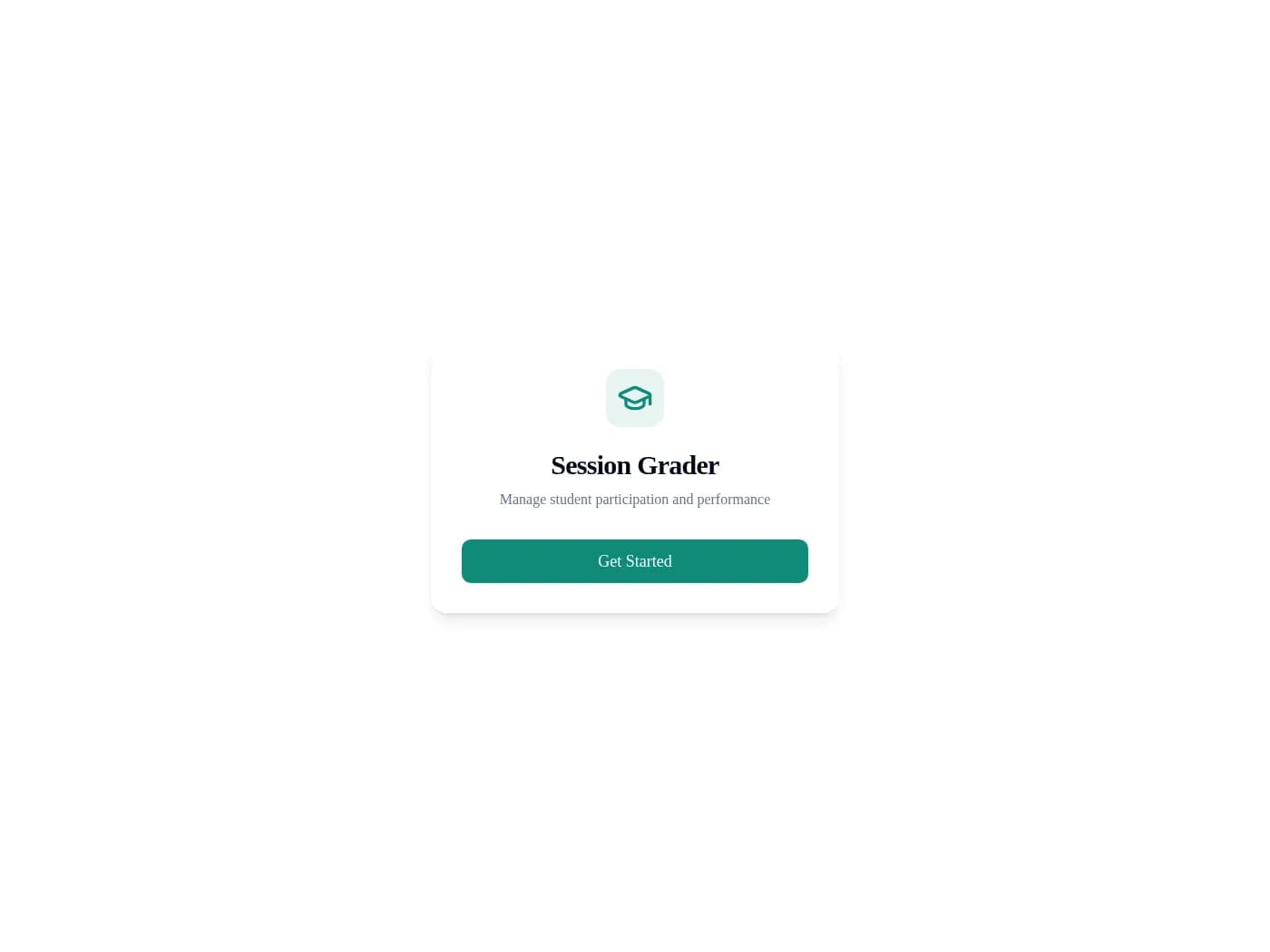 Session Grader Dashboard
