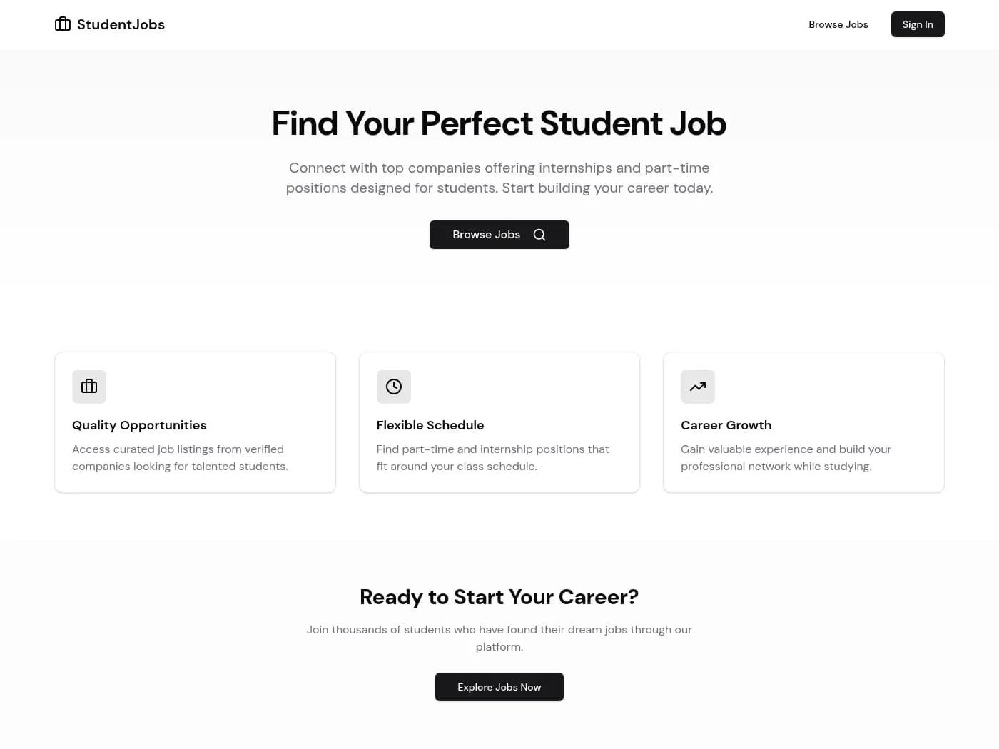 Student Work Portal