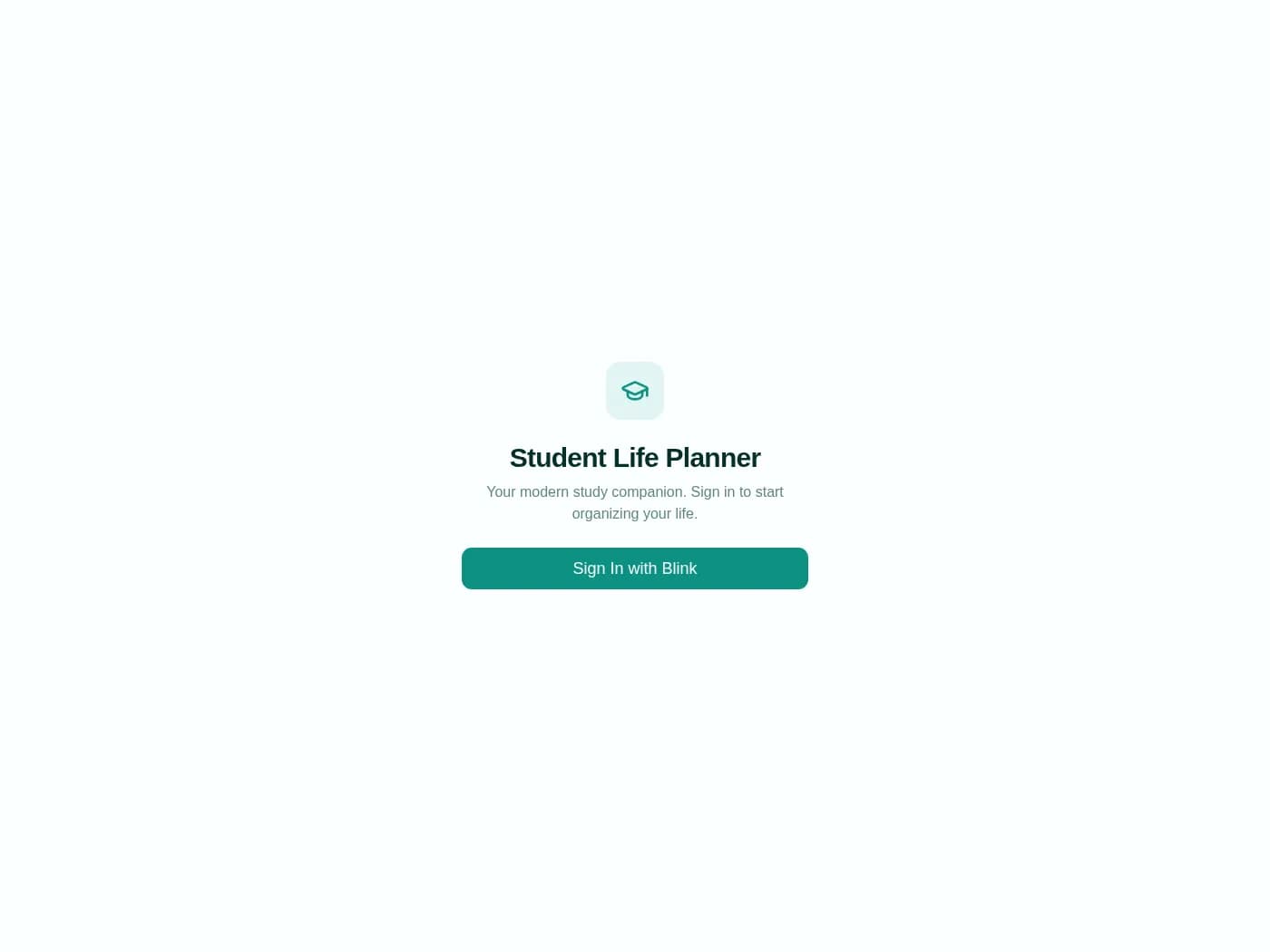 Student Life Planner